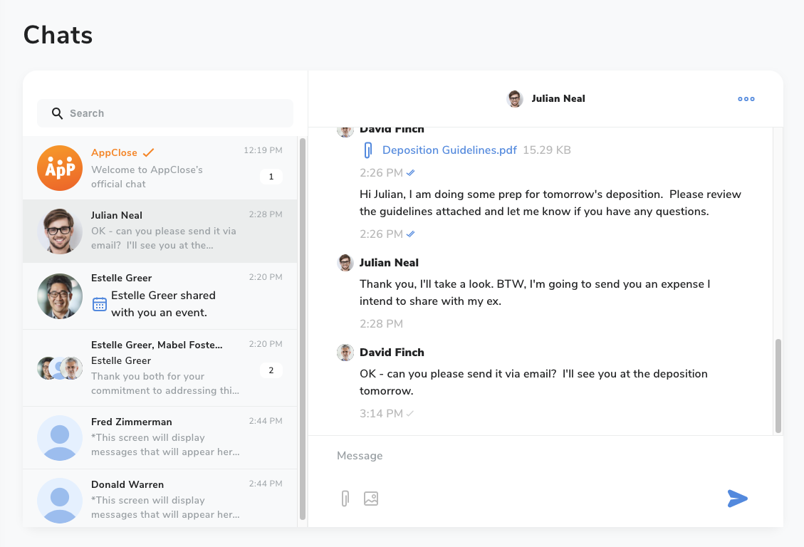 How do I Chat in AppClose Pro? – AppClose