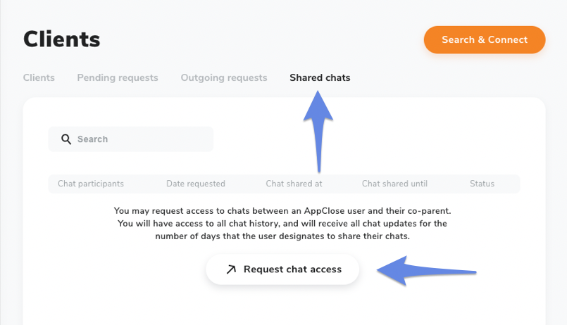 How do I request access to monitor client chat communication? – AppClose