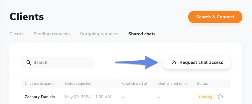 How do I request access to monitor client chat communication? – AppClose
