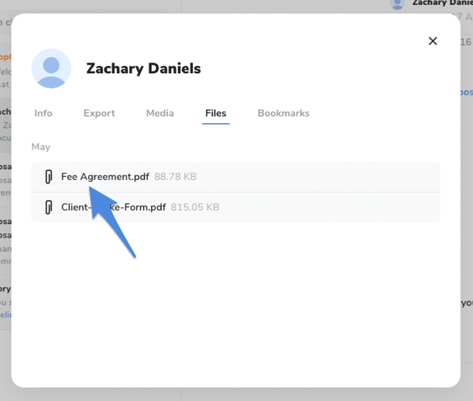 How do I see attachments I’ve sent or received? – AppClose