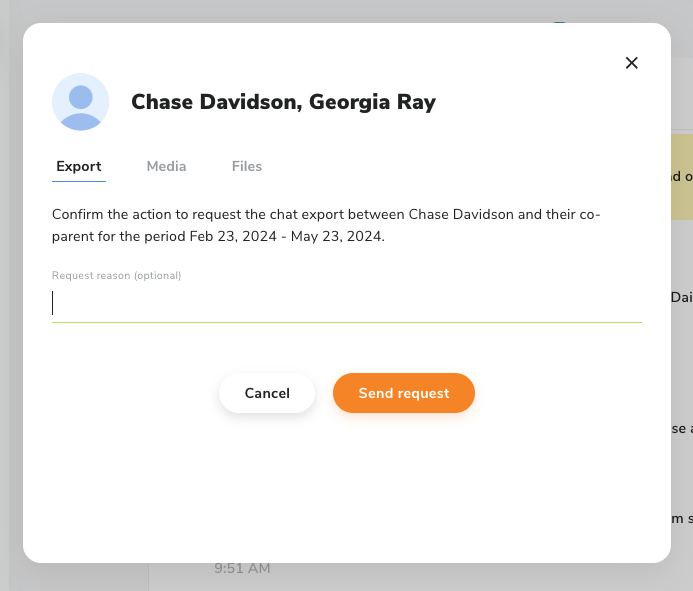 How do I export chat communication between co-parents? – AppClose