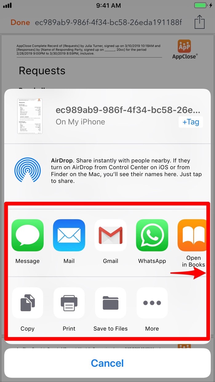 How do I export reimbursement requests? – AppClose