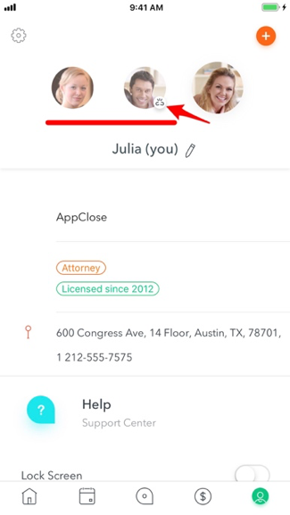 If I am a professional, how do I connect to a client or co-parent ...