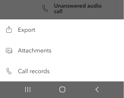 How do I view and export my call records? – AppClose